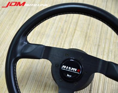 JDM Auto Link: Nismo 330F Steering Wheel with Boss Kit - BNR34